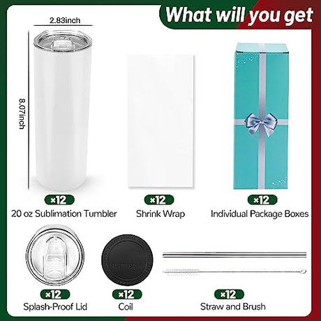 Joyclub Sublimation Clear Glass Cups Blanks with Bamboo Lids – JOYCLUBVIP